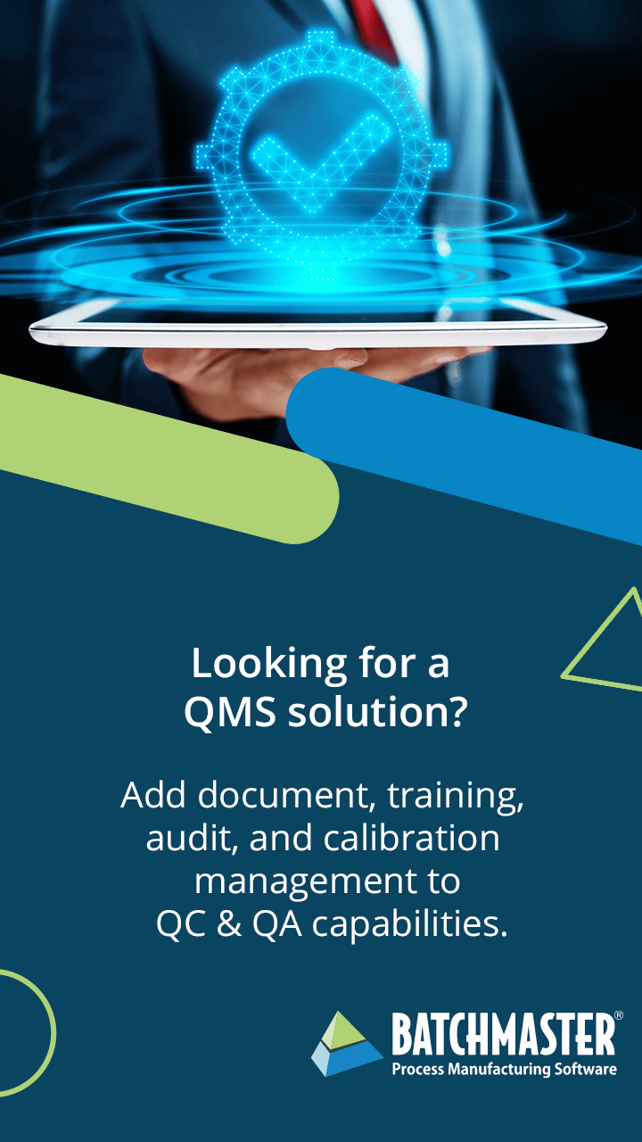 Elevate Quality Management Capabilities with BatchMaster Software ...